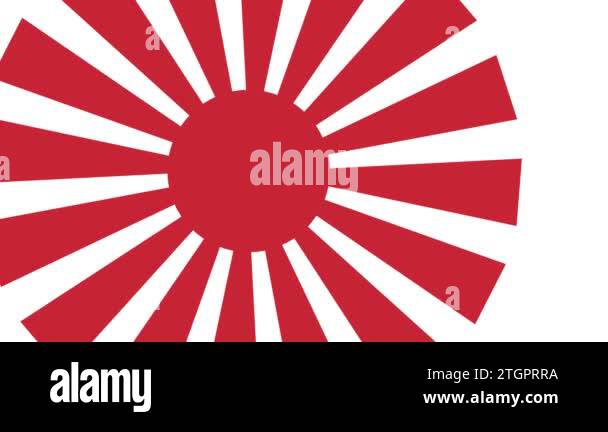 Imperial Japanese Navy Flag, Rising Sun Flag, Empire of Japan Flag with ...