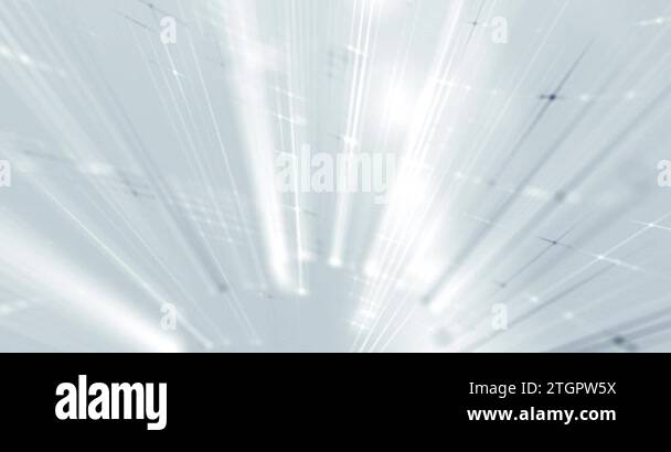 Data of Artificial intelligence with connections rays on white ...