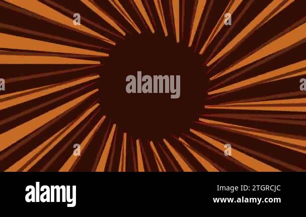 Colorful 30-second anime speed lines frames with space in the center ...