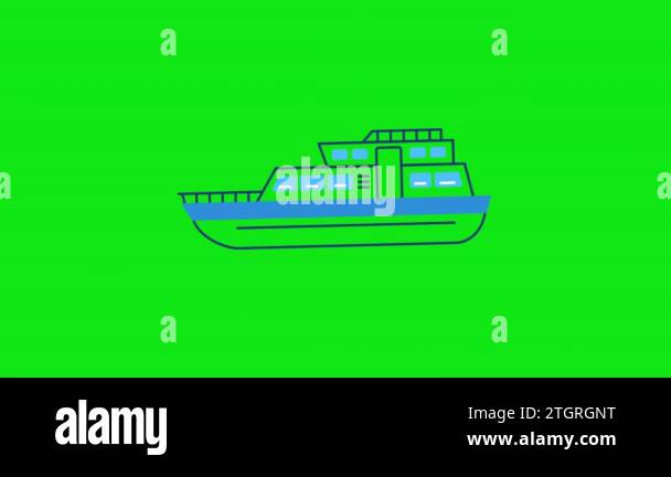 Color ship cartoon Stock Videos & Footage - HD and 4K Video Clips - Alamy