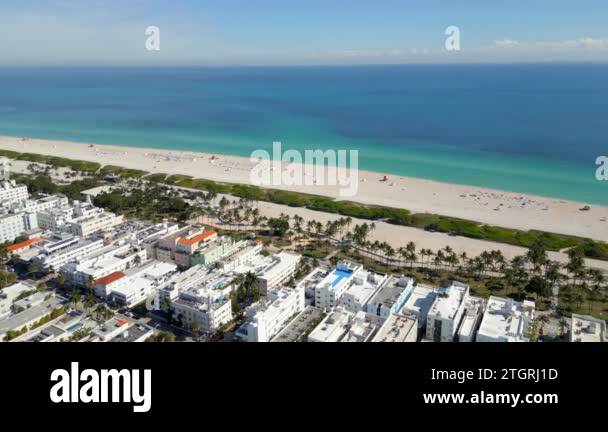 Ocean drive miami panorama Stock Videos & Footage - HD and 4K Video ...