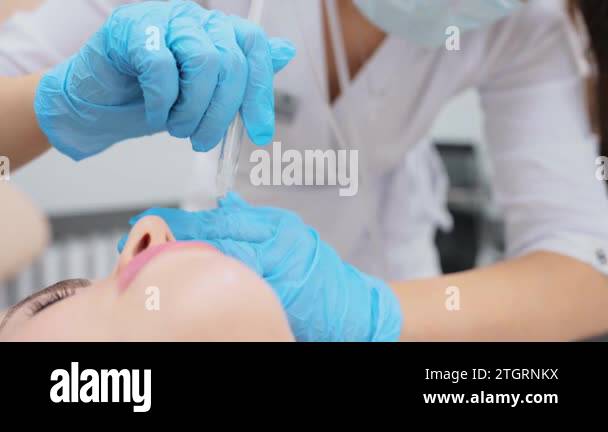 cosmetic procedure gas-liquid peeling - rejuvenation and regeneration ...
