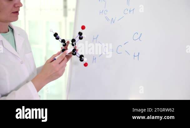 Chemical compound molecular model Stock Videos & Footage - HD and 4K ...
