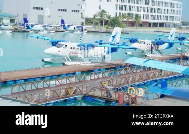 Maldives seaplane maldivian air Stock Videos & Footage - HD and 4K ...