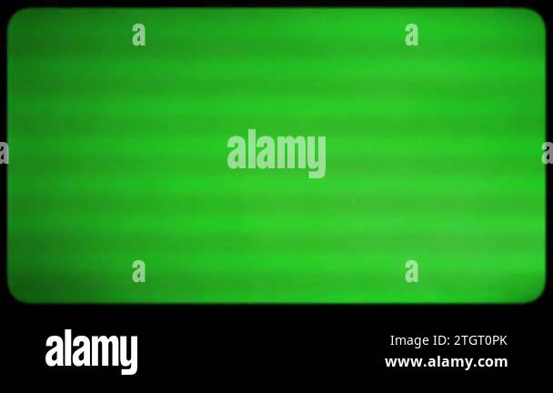 Effect of an kinescope retro TV with noise, flicker and interference ...
