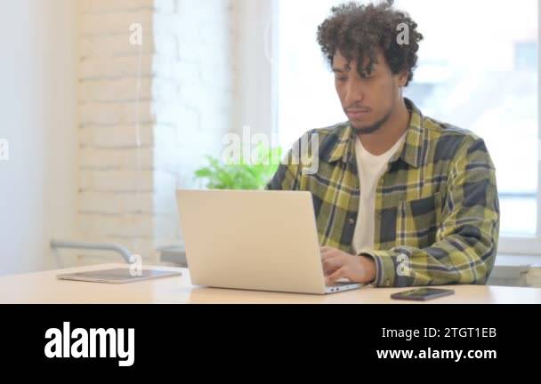 Busy young african man typing Stock Videos & Footage - HD and 4K Video ...