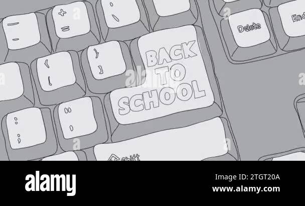 Back school keyboard Stock Videos & Footage - HD and 4K Video Clips - Alamy