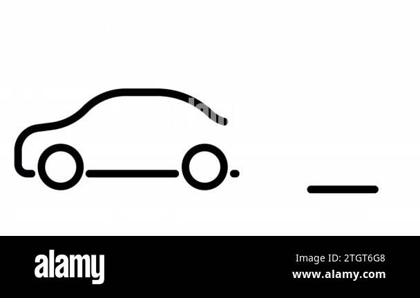 Electric car icon. Electrical cable plug charging symbol. Electric car ...