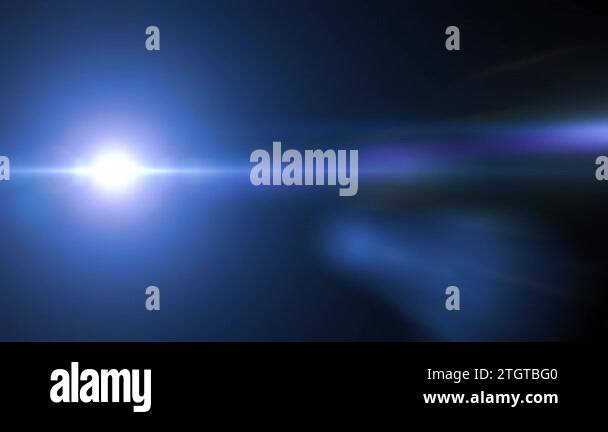 Loop optical lens flares flickering burst light animation effects ...