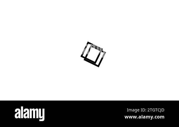 Loading screen 4k animation with green screen and white, seamless loop ...