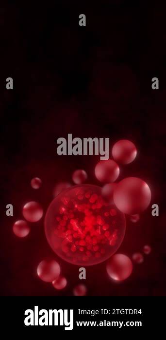 Macro Red Blood Cells In Artery, Disease Prevention, Healthcare ...