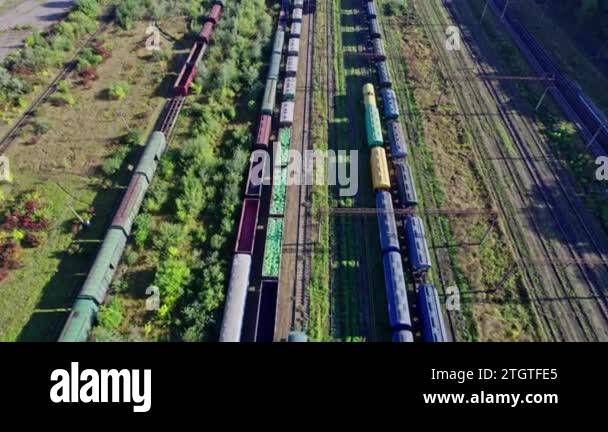 Container freight station Stock Videos & Footage - HD and 4K Video ...