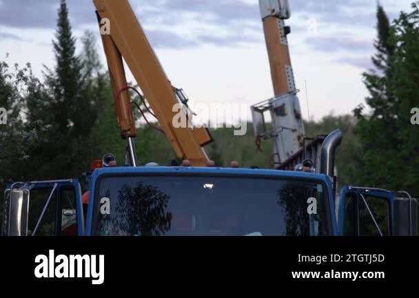 Mobile elevating work platform Stock Videos & Footage - HD and 4K Video ...