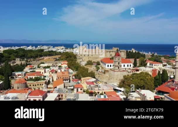 The Palace of the Grand Master of the Knights of Rhodes, Greece. Famous ...