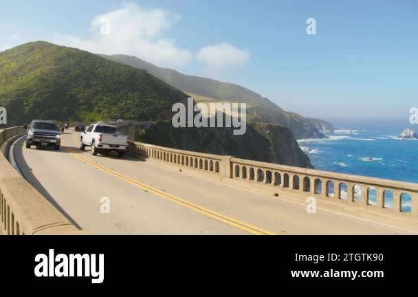Pacific coast highway road car Stock Videos & Footage - HD and 4K Video ...