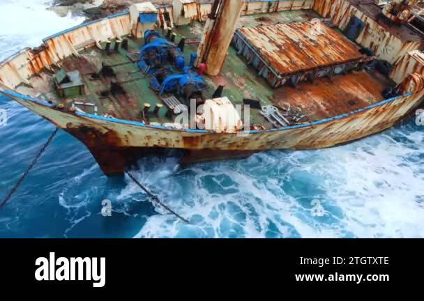 Shipwreck wreck sunken ship in Stock Videos & Footage - HD and 4K Video ...