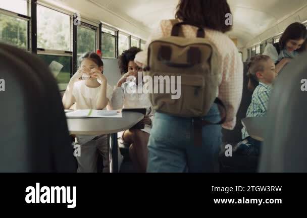 School bus morning Stock Videos & Footage - HD and 4K Video Clips - Alamy