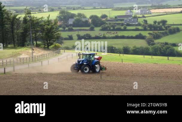 Agricultural tractor field ireland Stock Videos & Footage - HD and 4K ...