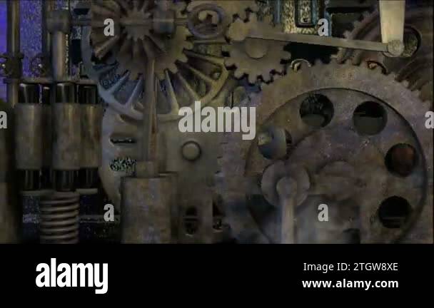 Steampunk gears Stock Videos & Footage - HD and 4K Video Clips - Alamy