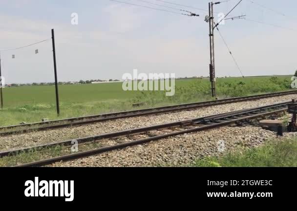 Broken Barrier Damaged Signals No Lights Dangerous Rail Crossing pan ...