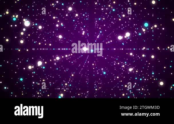 Abstract futuristic infinite flow of scientific data. Network structure ...