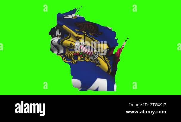 Wisconsin state outline Stock Videos & Footage - HD and 4K Video Clips ...