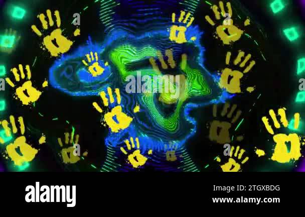 Digital handprints Stock Videos & Footage - HD and 4K Video Clips - Alamy