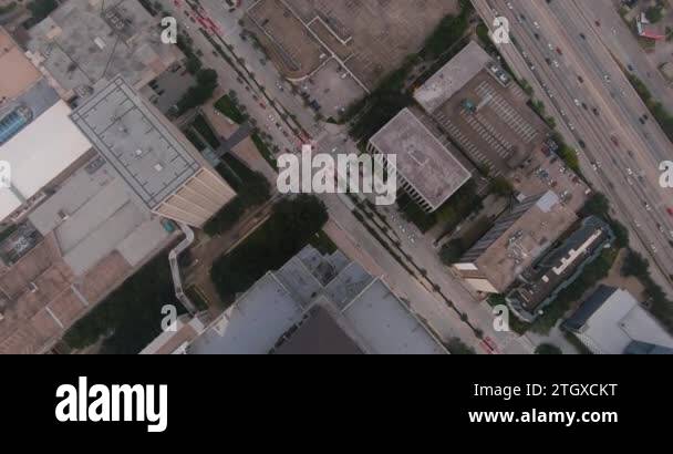 Birds eye view of The Williams tower and surrounding area in the ...