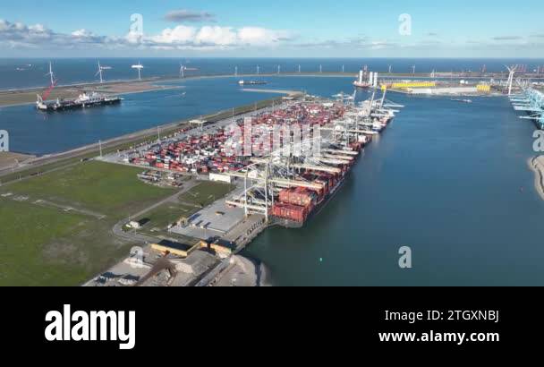 Rotterdam, 19th of January 2023, The Netherlands. RWG is deep-water ...