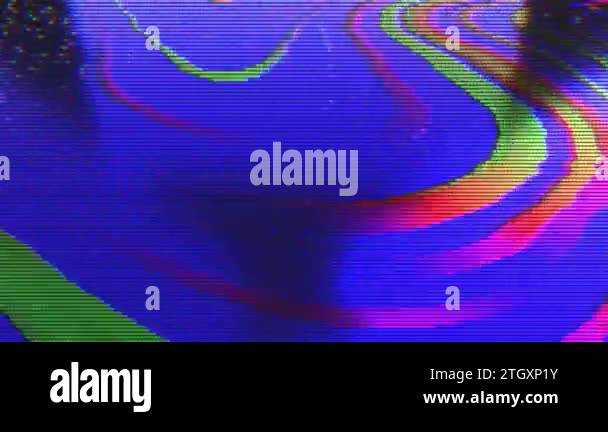 Abstract liquid neon glitch liquid motion dynamic creative background ...