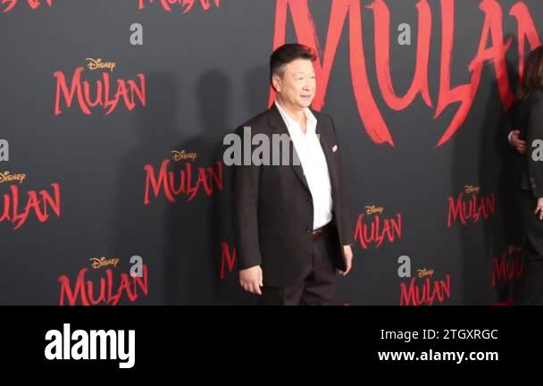 Tzi Ma at the World premiere of Disney's 'Mulan' held at the Dolby ...
