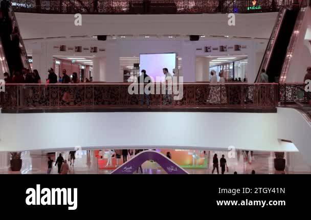 The multi-level shopping mall known as the Mall of the Emirates, one of ... The multi-level shopping mall known as the Mall of the Emirates, one of ...