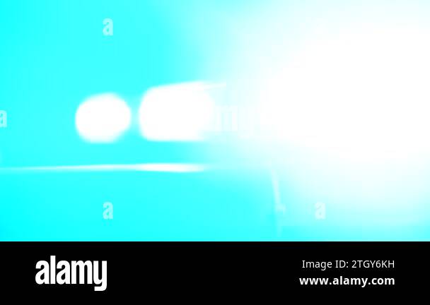 Red blue warning lights on a police car. Slow motion Stock Video ...