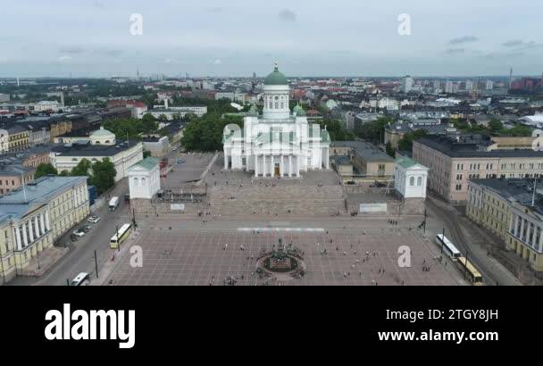 Helsinki Cathedral Square. One of the most famous Sightseeing Place in ...