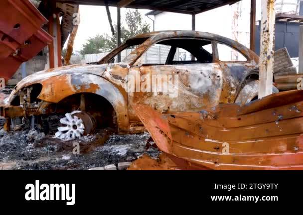 Ruins as a result of artillery fire Stock Videos & Footage - HD and 4K ...