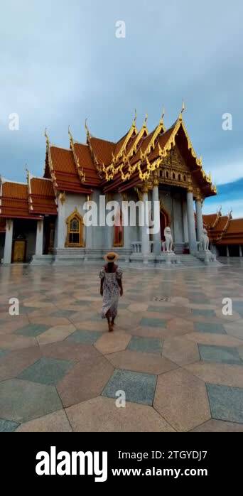 Wat Benchamabophit the marble temple, is a royal temple in the capital ...