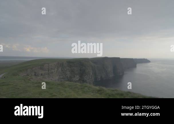 famous irish cliffs of moher landscape west coast ireland - wild ...