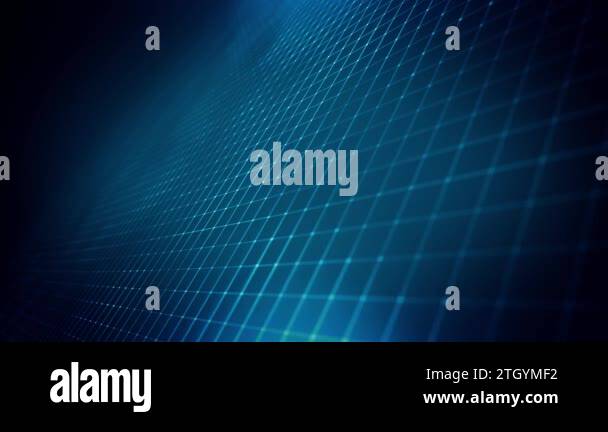 Abstract Hitech Light Grid With Facets Seamless Loop/ 4k animation of ...