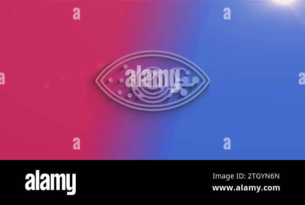 Cyber eye espionage big brother hacking spy and intelligence symbol ...