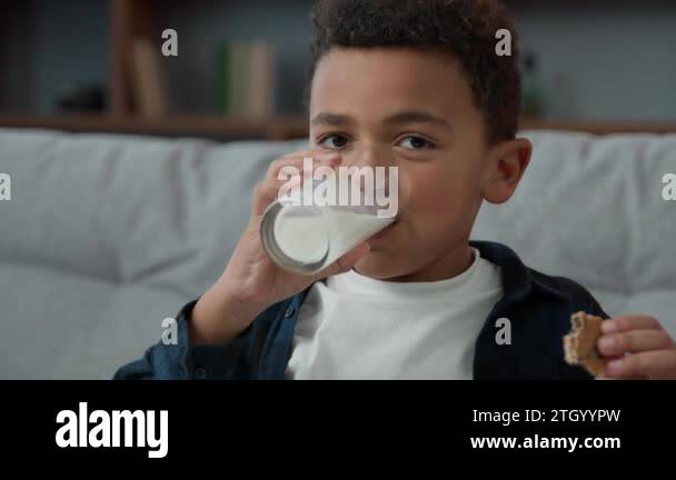 Child drink milk Stock Videos & Footage - HD and 4K Video Clips - Alamy
