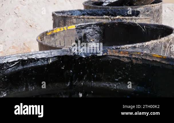Bitumen drums Stock Videos & Footage - HD and 4K Video Clips - Alamy