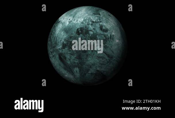 fictional Planet Haumea sun rise in dark background with stars. front ...