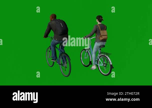 4k resolution, different young boy on green screen background talking ...