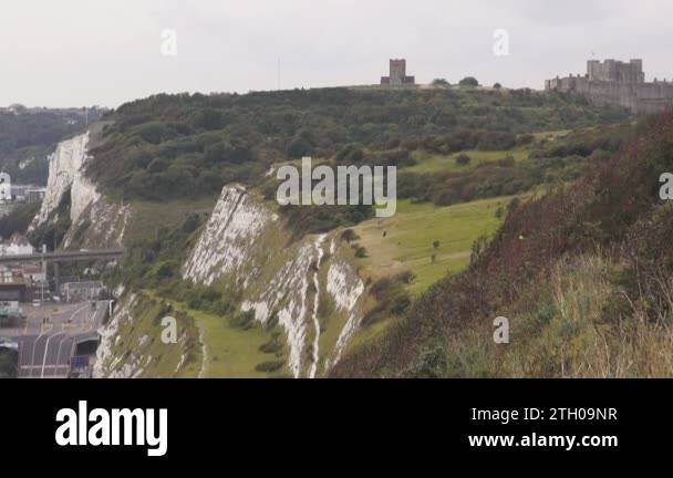Dover white cliffs castle Stock Videos & Footage - HD and 4K Video ...