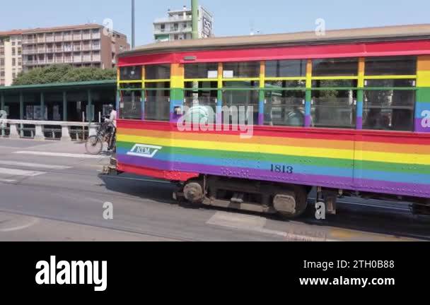 Rainbow tram Stock Videos & Footage - HD and 4K Video Clips - Alamy