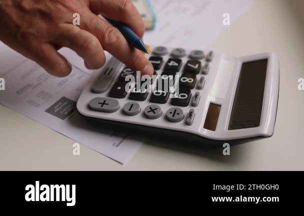 Man paying monthly bills Stock Videos & Footage - HD and 4K Video Clips ...