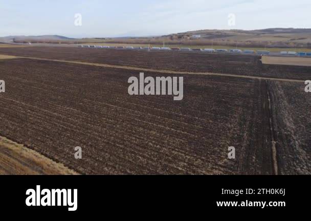 Field line farming farm asphalt road Stock Videos & Footage - HD and 4K ...