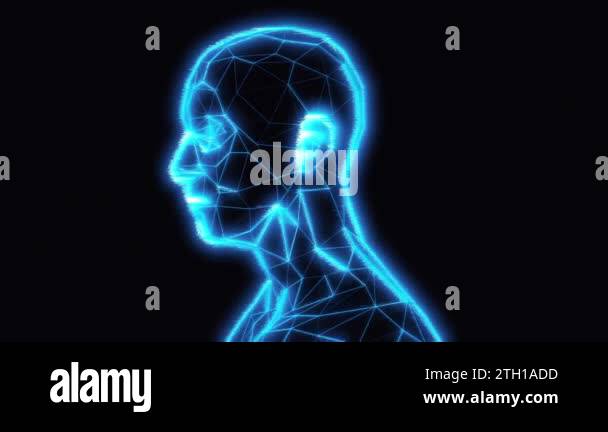 looped 3d animation of nadis - energy channels in the human body Stock ...