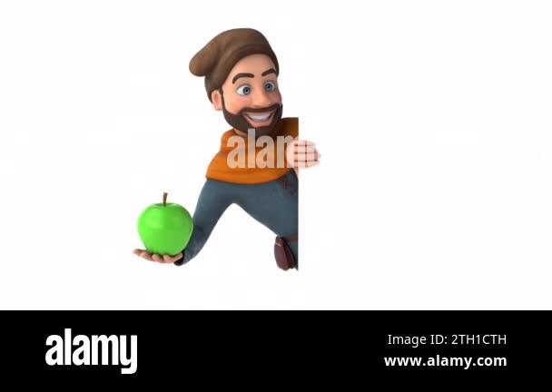 Man cartoon fruit apple Stock Videos & Footage - HD and 4K Video Clips ...