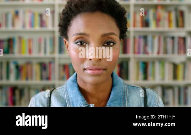 Collage of student face portraits in school library or community centre ...